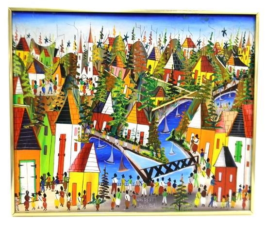 Gilbert Desir | Haitian painting | MutualArt