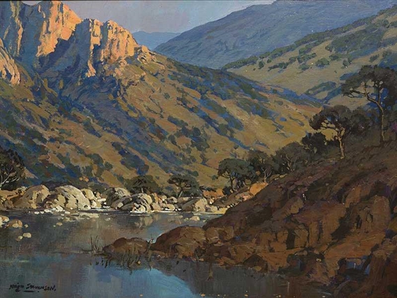 Hugh Stevenson | River Landscape | MutualArt