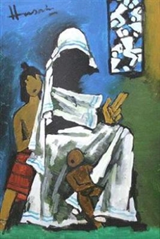 Maqbool Fida Husain | Untitled (2005) | MutualArt