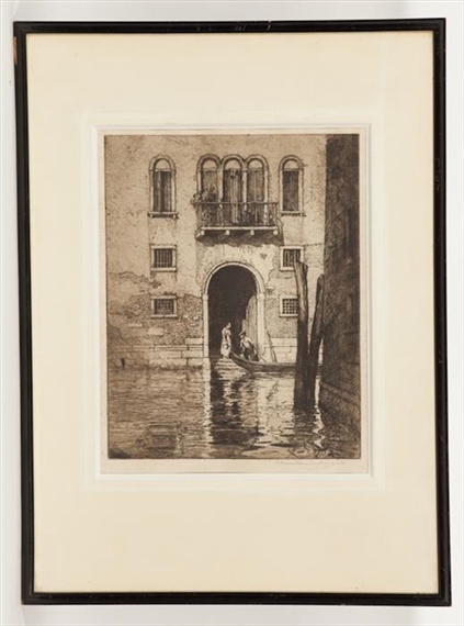 James Hamilton Mackenzie | A VENETIAN DOORWAY and THE CATHEDRAL, BRUGES ...