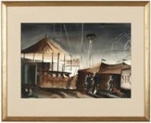 Joseph Edward Knowles, Sr. | Carnival nocturne with figures (1939 ...