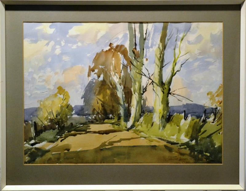 Edward Wesson | Winter Light, Gomshall, Surrey | MutualArt