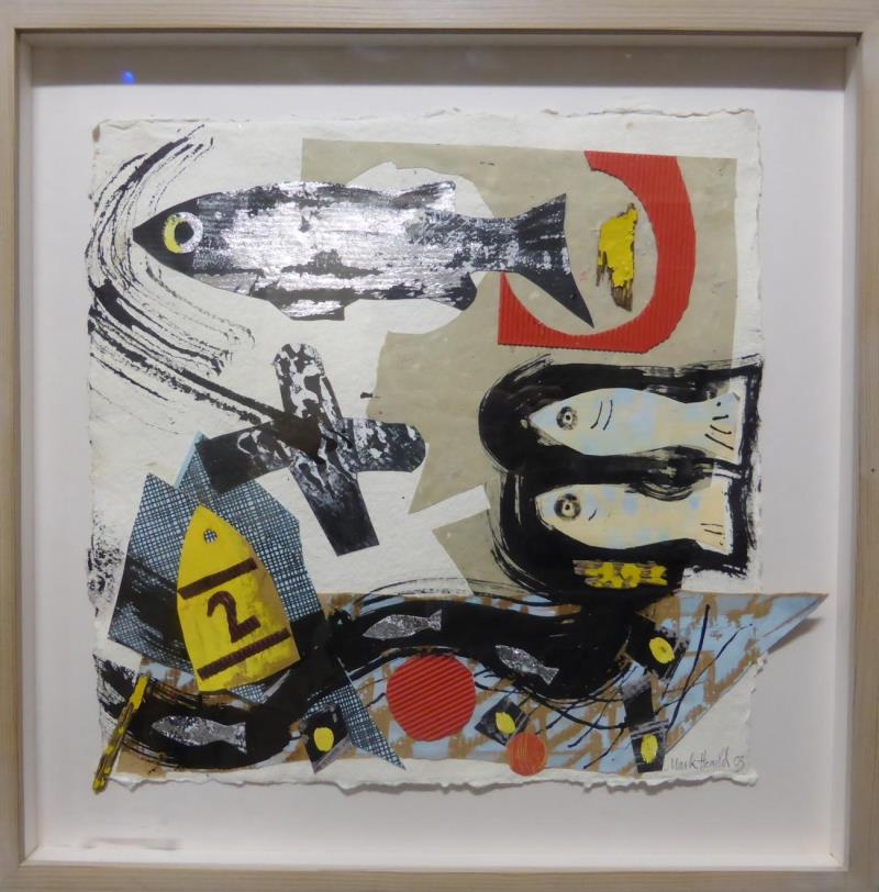 Mark Hearld | Fish and Buoy (2003) | MutualArt