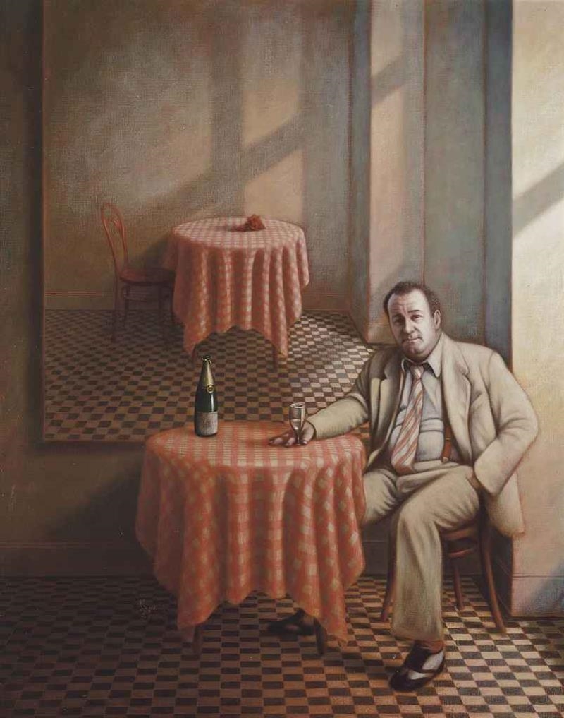 Guy Gladwell | Portrait of Peter Langan | MutualArt