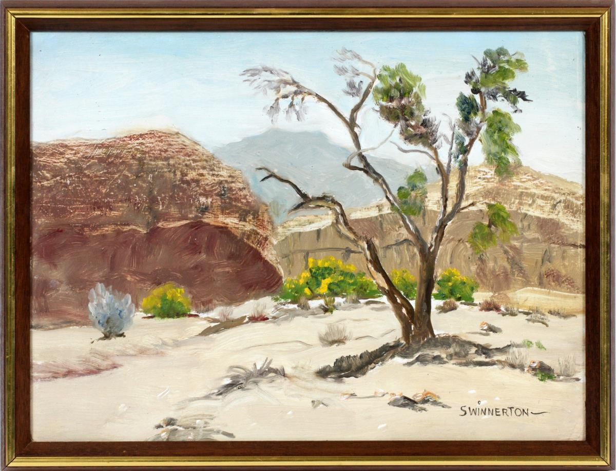 James Swinnerton | Desert Landscape | MutualArt