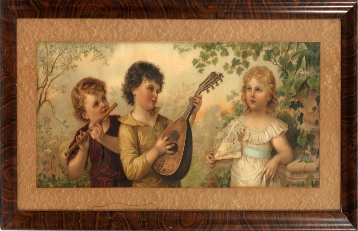 Franz Lefler | Serenade (Circa 1890) | MutualArt