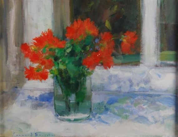 Leonard Beard | Marigolds | MutualArt