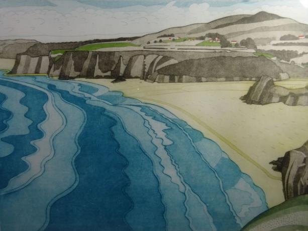 John Brunsdon | Three Cliff Bay | MutualArt