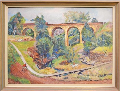 John Santry | Country Train | MutualArt