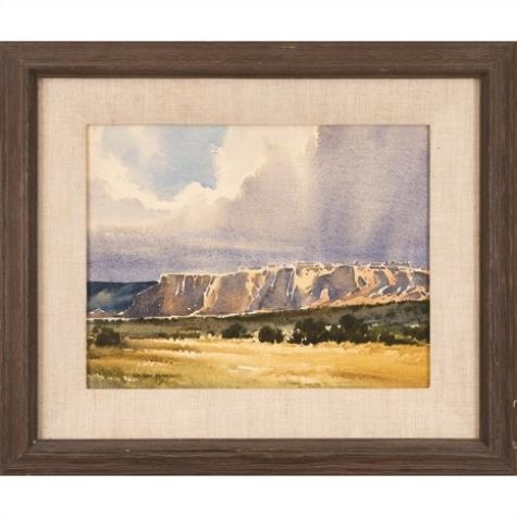 Robert Leroy Knudson | View of Acoma (1977) | MutualArt