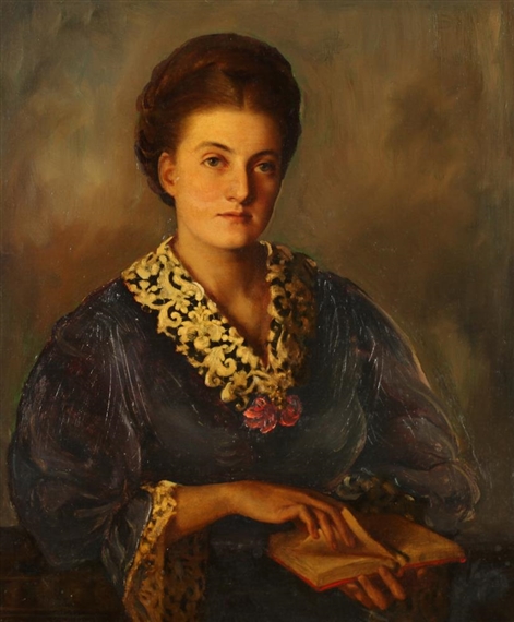 Étienne Adolphe Piot | PORTRAIT OF PENELOPE EDITH HODGE, WIFE OF RIDLEY ...