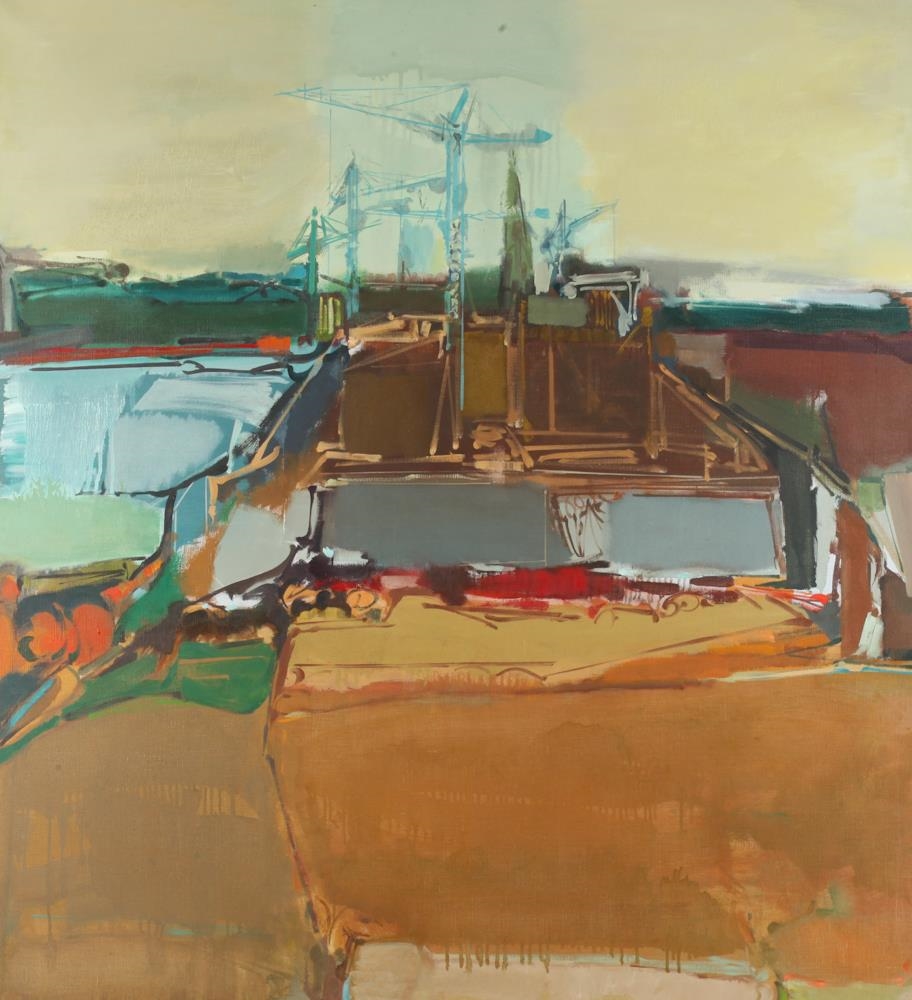 Alfred Mcadams | NEW TOWN | MutualArt