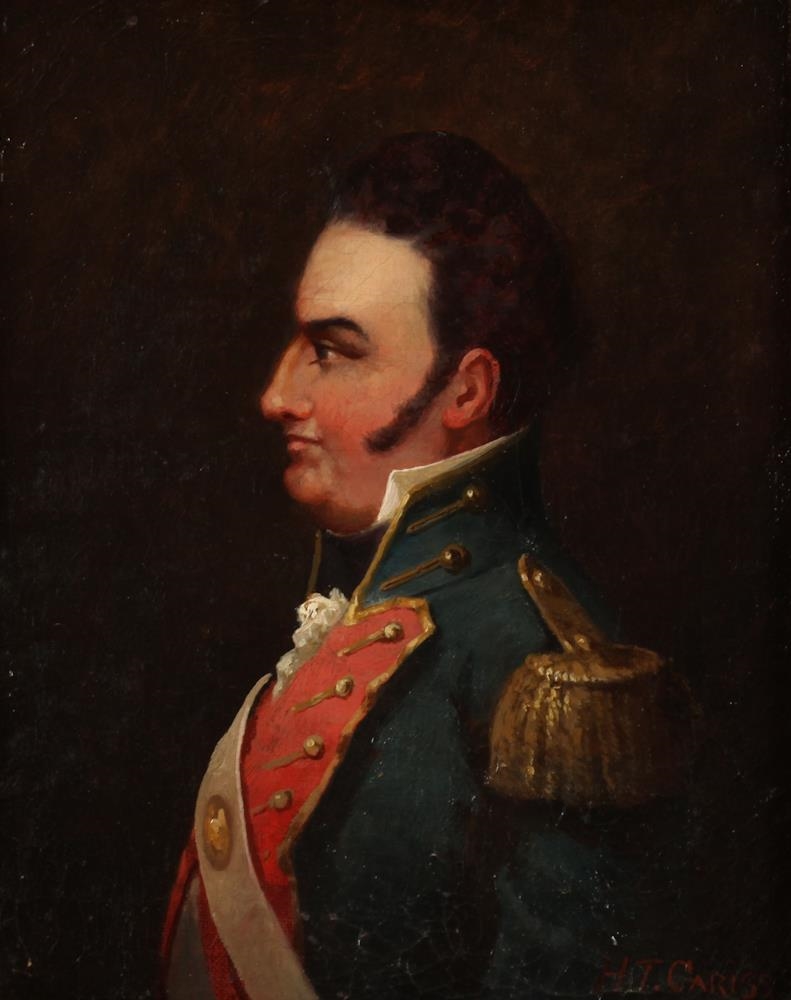 Henry T. Cariss | PORTRAIT OF MAJOR WILLIAM PIMELL | MutualArt