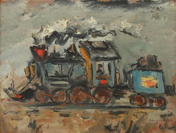 Edward Rosenfeld | CHOO CHOO | MutualArt