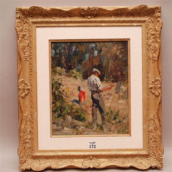 Glenn C. Sheffer | Portrait of Artist brother | Compare similar ...