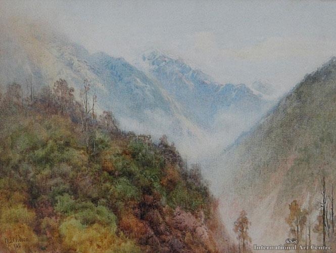 William Joseph Wadham | Mountain Landscape (1925) | MutualArt