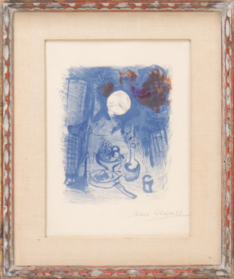 Marc Chagall | Blue Still Life | MutualArt