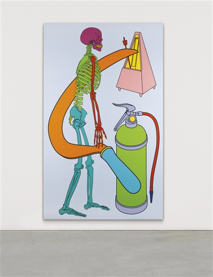Michael Craig-Martin | UNTITLED (SKELETON) (2000) | MutualArt