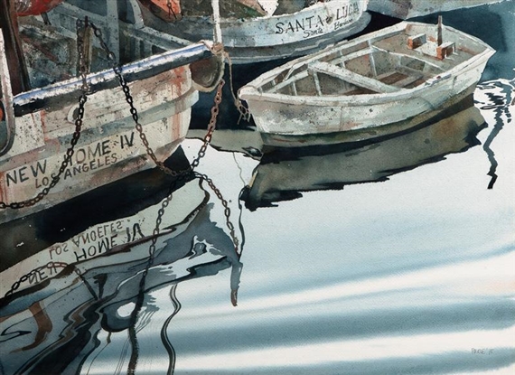 Bruce Pierce | Reflections in the Water (1975) | MutualArt