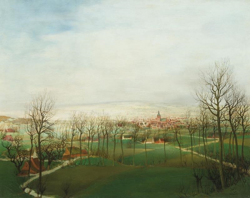 Leo Piron | LANDSCHAP IN DE VLAAMSE ARDENNEN | MutualArt
