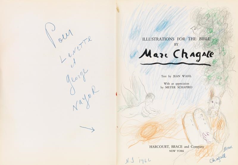 Marc Chagall | Moses with the Ten Commandments (1966) | MutualArt