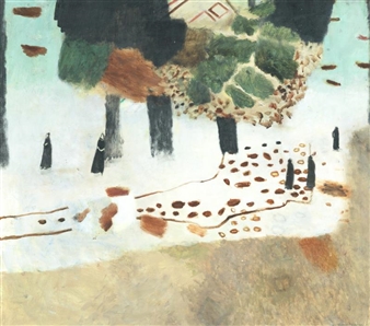 Mary Newcomb | Hay Evening | MutualArt