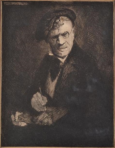 John Shirlow | Self Portrait (1930) | MutualArt