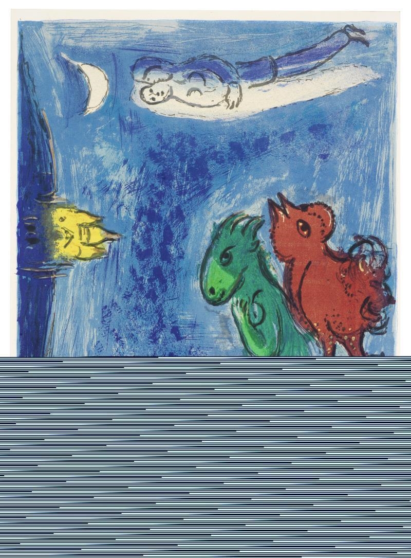Marc Chagall | Monsters of Notre Dame (1954) | MutualArt