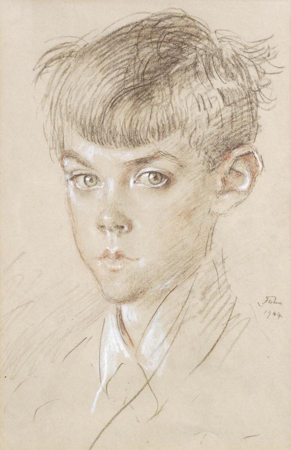 Augustus Edwin John | Portrait of Tim Pugh (1994) | MutualArt