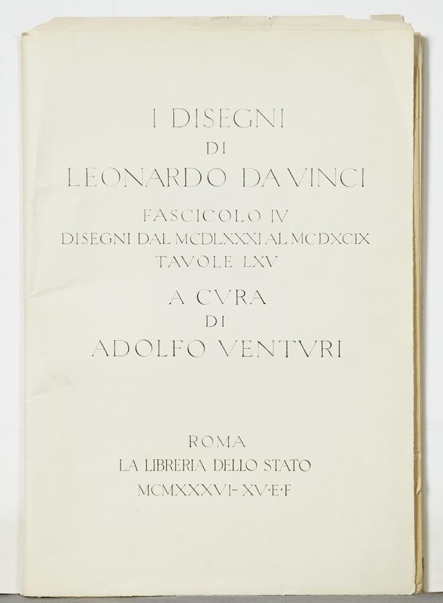 Leonardo da Vinci | Portfolio of Fifteen Leonardo DaVinci Prints (1936 ...
