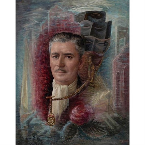 Edna Reindel | Potrtait of Ronald Colman (1948) | MutualArt