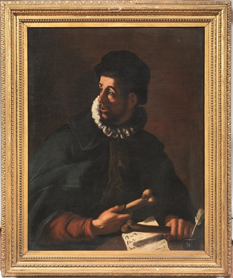 Gregorio Preti | RITRATTO DI UN ANATOMISTA | MutualArt