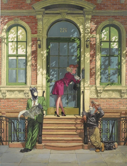 Juanjo Guarnido | Blacksad - Blacksad à New-York, 2014 (2014) | MutualArt