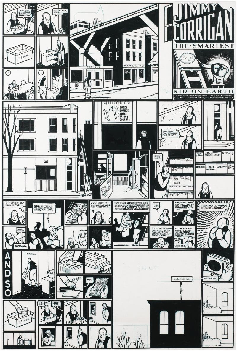 Chris Ware | Jimmy Corrigan, The Smartest Kid on Earth | MutualArt