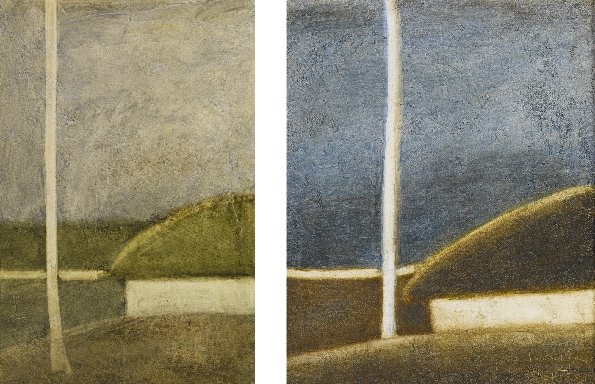 Ivan Peries | EARTHCRUST II; UNTITLED: TWO WORKS | MutualArt