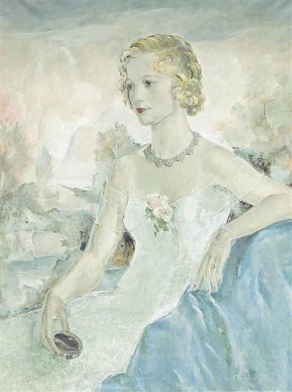 Oliver Hilary Sambourne Messel | Portrait of Adrianne Allen (Circa 1929 ...