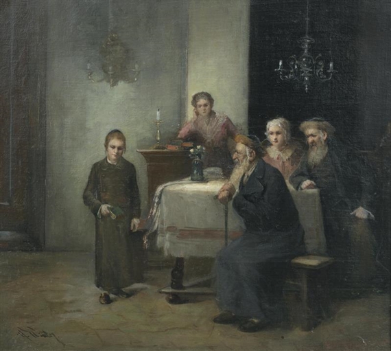 Hans Winter | The Bar Mitzvah Lesson | MutualArt