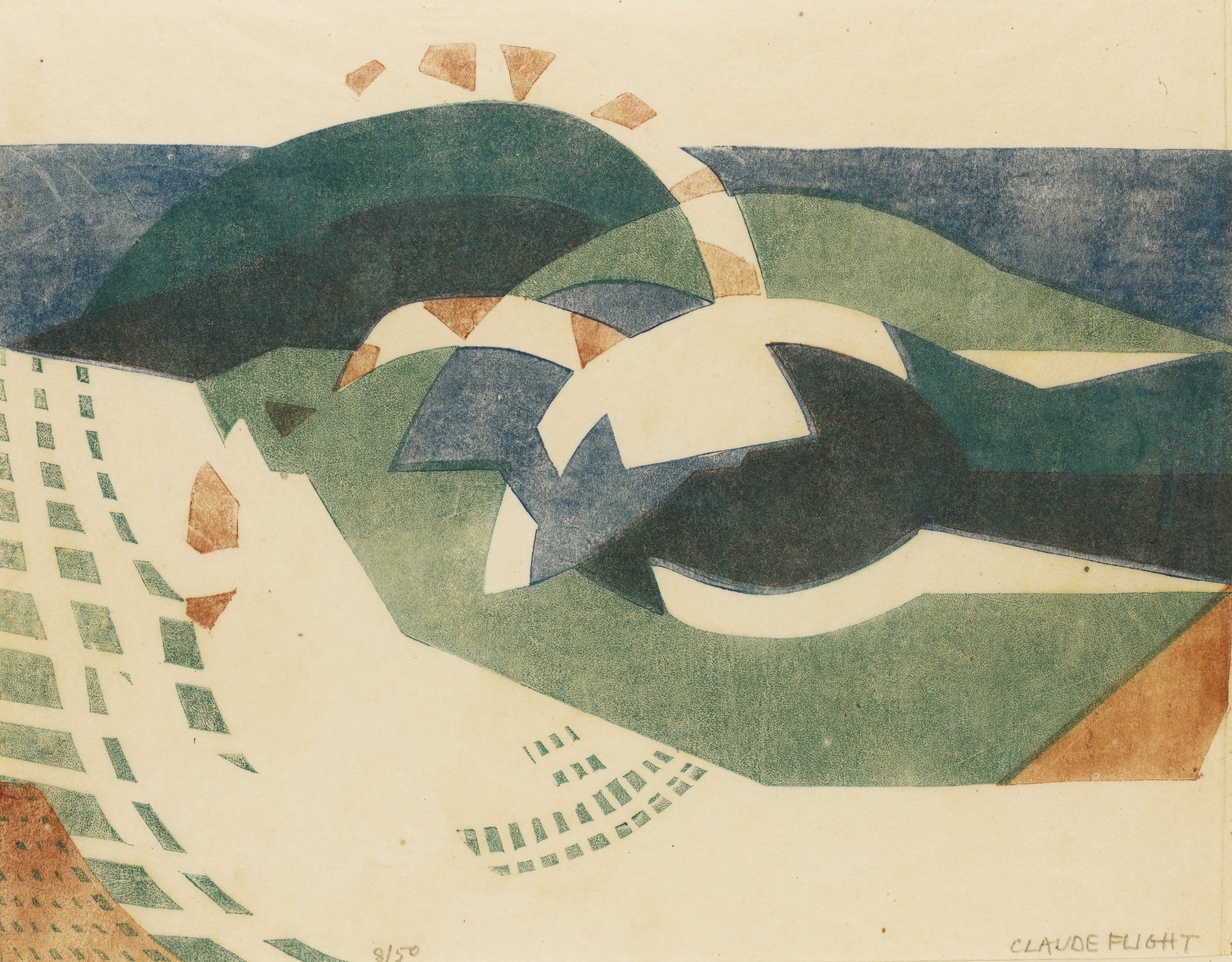 Claude Flight | Breaking Waves (Circa 1931) | MutualArt