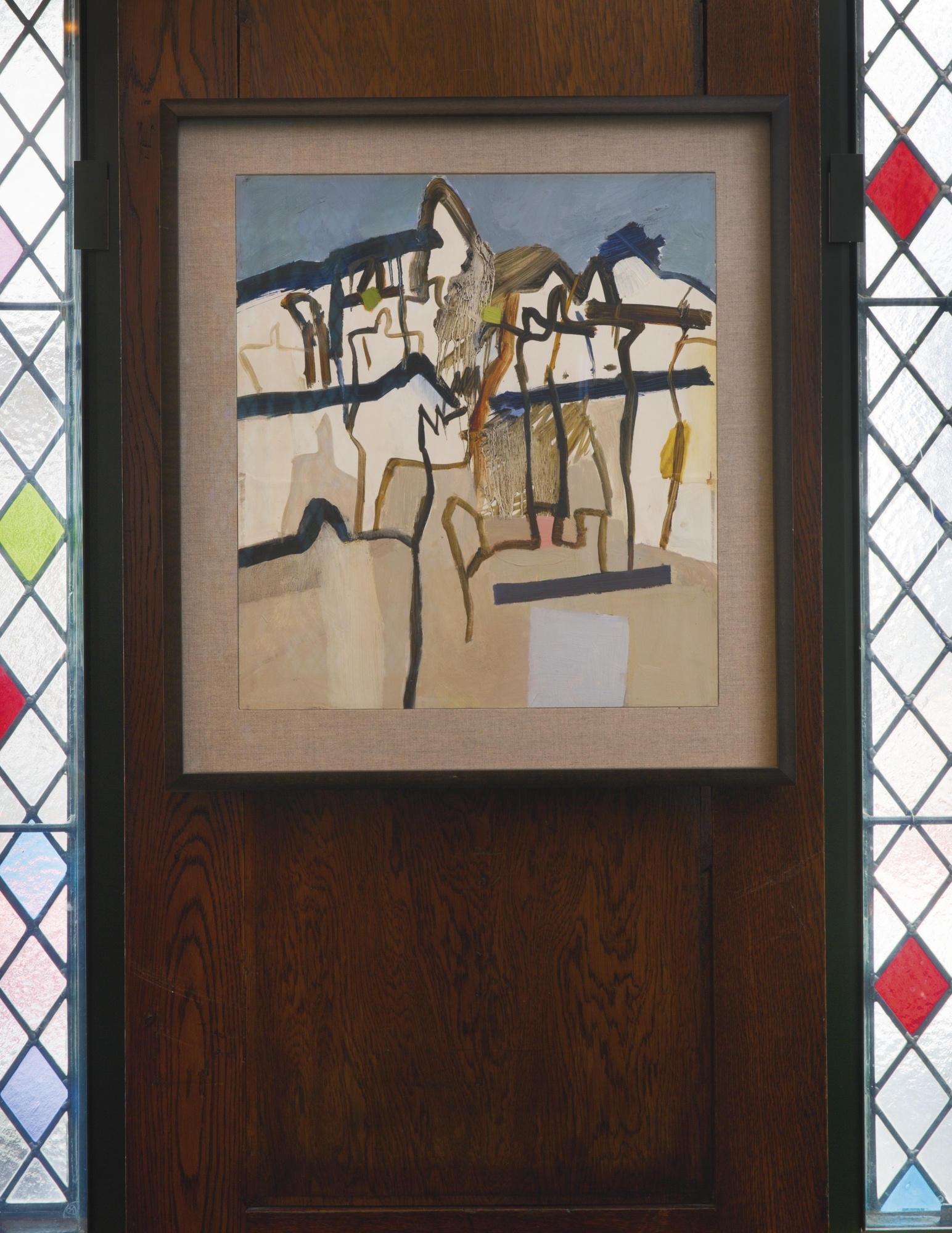 Keith Vaughan | Wrestlers (1964) | MutualArt
