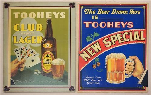 Unknown | Collection of 5 Vintage Tooheys Advertising Posters | MutualArt