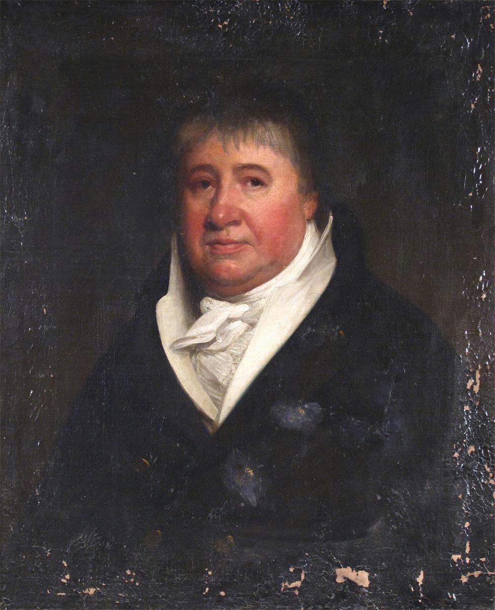 Henry Raeburn | Portrait of a gentleman, head and shoulders | MutualArt