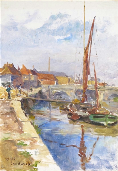 Linnie Watt | View of Sandwich | MutualArt