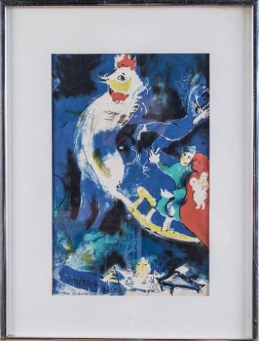 Marc Chagall | The Flying Sleigh | MutualArt