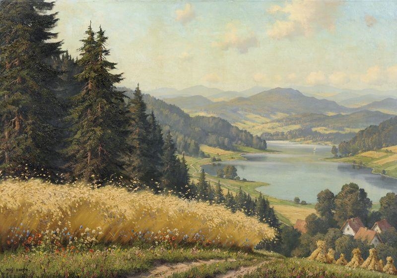 Willy Hanft | Landschaft im Schwarzwald (Early 20th Century) | MutualArt