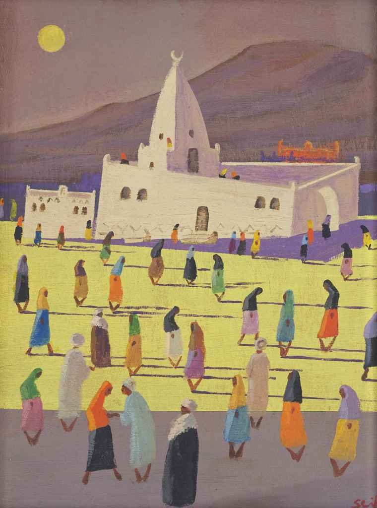 Seif Wanly | Untitled (Late 1950s) | MutualArt