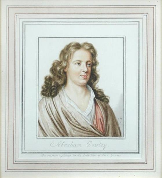 George Perfect Harding | Portrait of Abraham Cowley, the poet (1618 ...