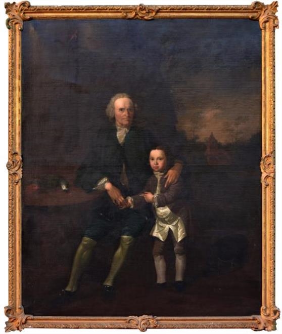 Robert Hunter | Portrait of Dr John Rose of County Limerick and his ...