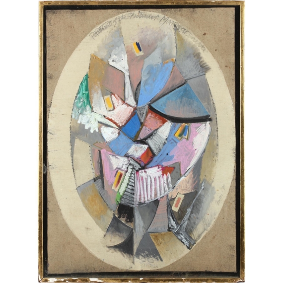 Edward Giobbi | Portrait of the Futurist Movement (1980) | MutualArt