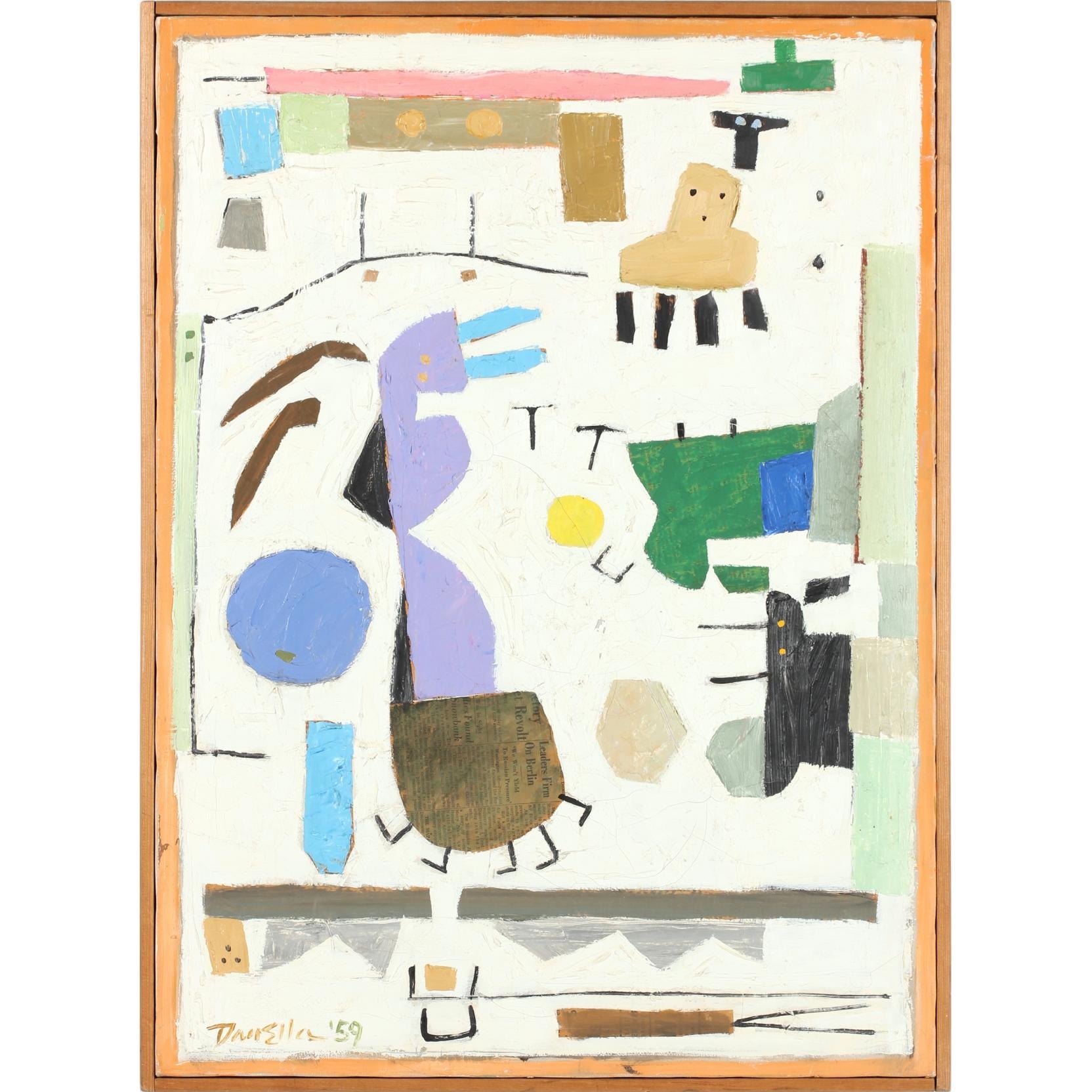 Guy Danella | Flight for Fear (1959) | MutualArt