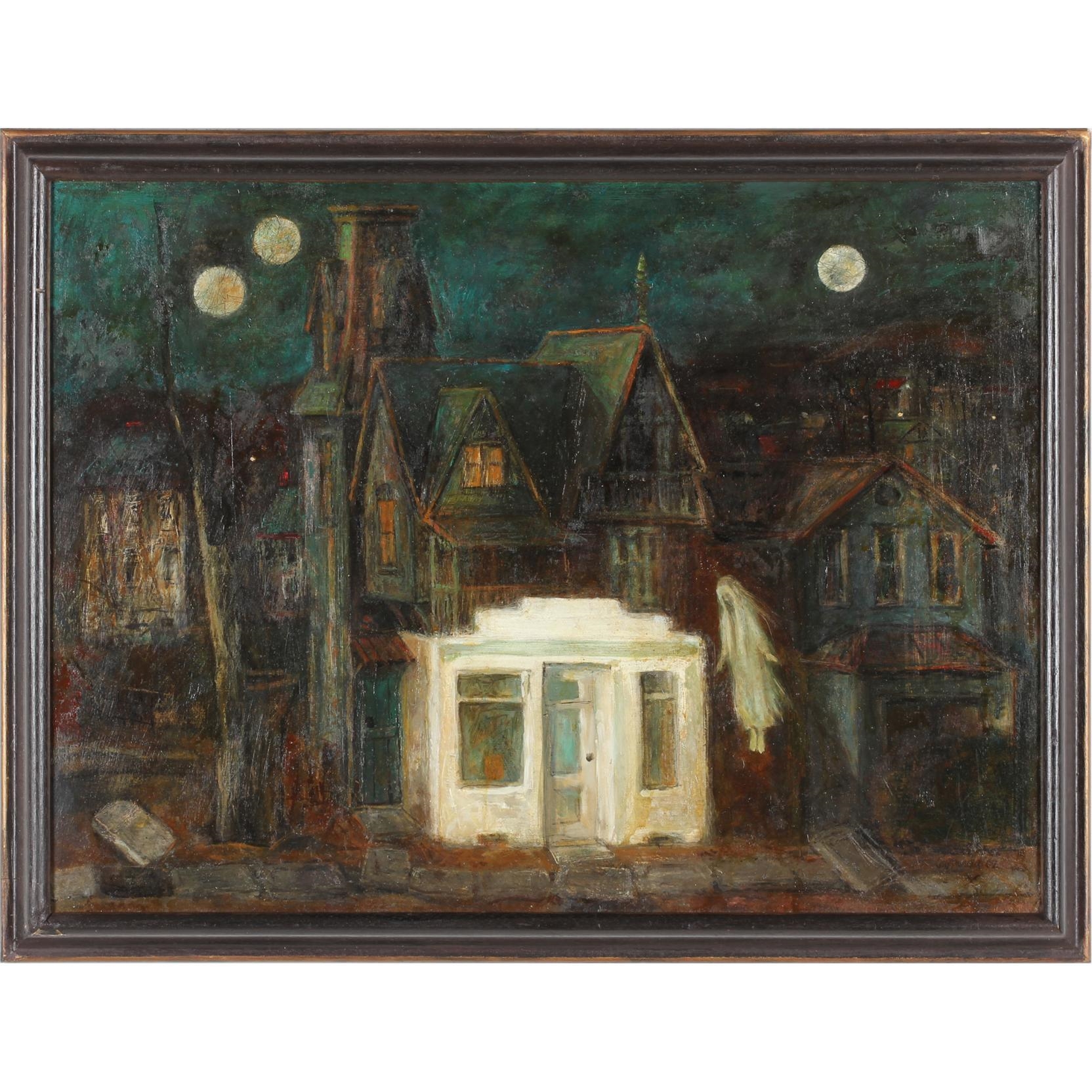 Guy Danella | Three Moons Over South Street | MutualArt